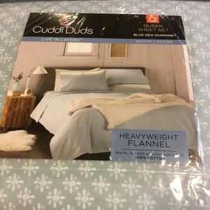 Cuddl Duds | Bedding | Copy Cuddl Duds Heavyweight Flannel Sheets Queen ...